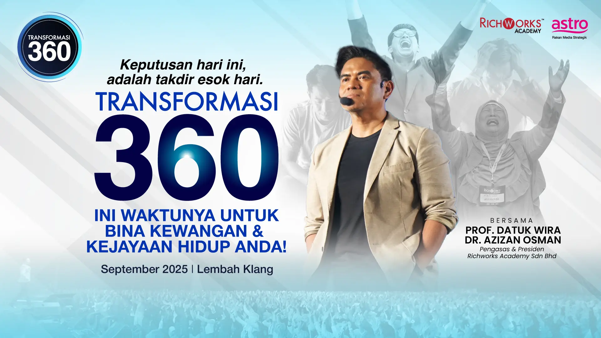 Tahniah! Anda selangkah ke program Transformasi 360.